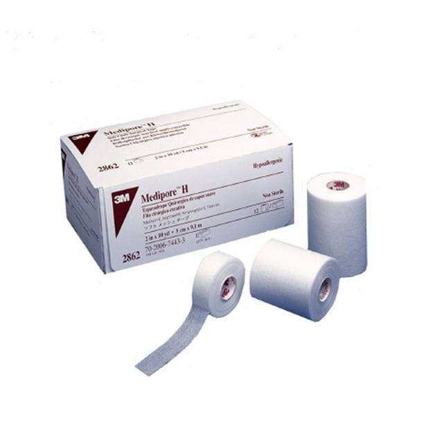 3M Medipore H Soft Cloth Surgical Tape - 4" wide by 10 yards-1 Each ...