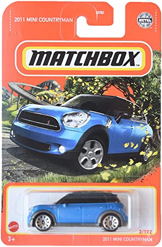 Matchbox 2011 Mini Countryman (Blue) 1:64 Scale - Walmart.com