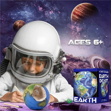 Science Educational Toys for Kids Gemstone Dig Kit Solar System Eight ...