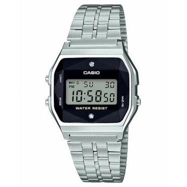 Casio Men's Slim-Digital Stainless Steel Watch - Walmart.com