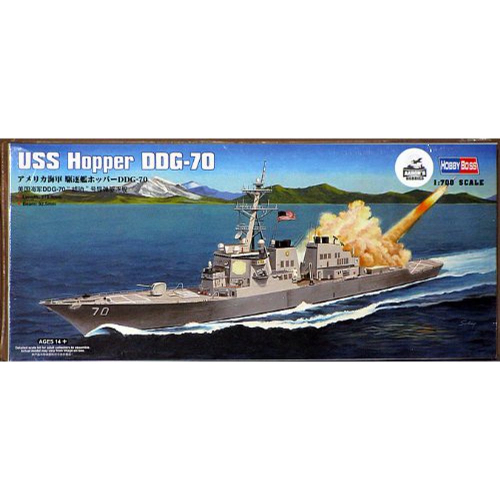 Hobby Boss USS Hopper DDG-70 Boat Model Building Kit - Walmart.com ...