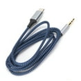 2in1 Aux Audio Cable TypeC USBC to 3.5mm Car AUX Audio Cable Adapter ...