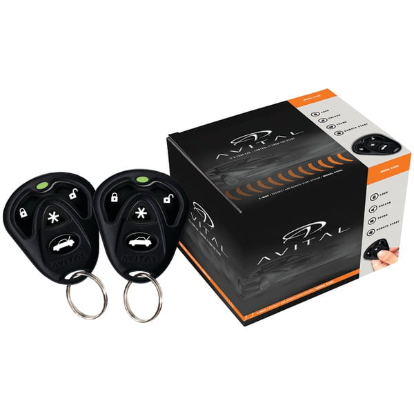 AVITAL 5105L 5105L 1-Way Security & Remote-Start System with D2D ...