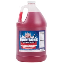 Carnival King 1 Gallon Snow Cone Syrup Bubble Gum - Delicious Shaved ...