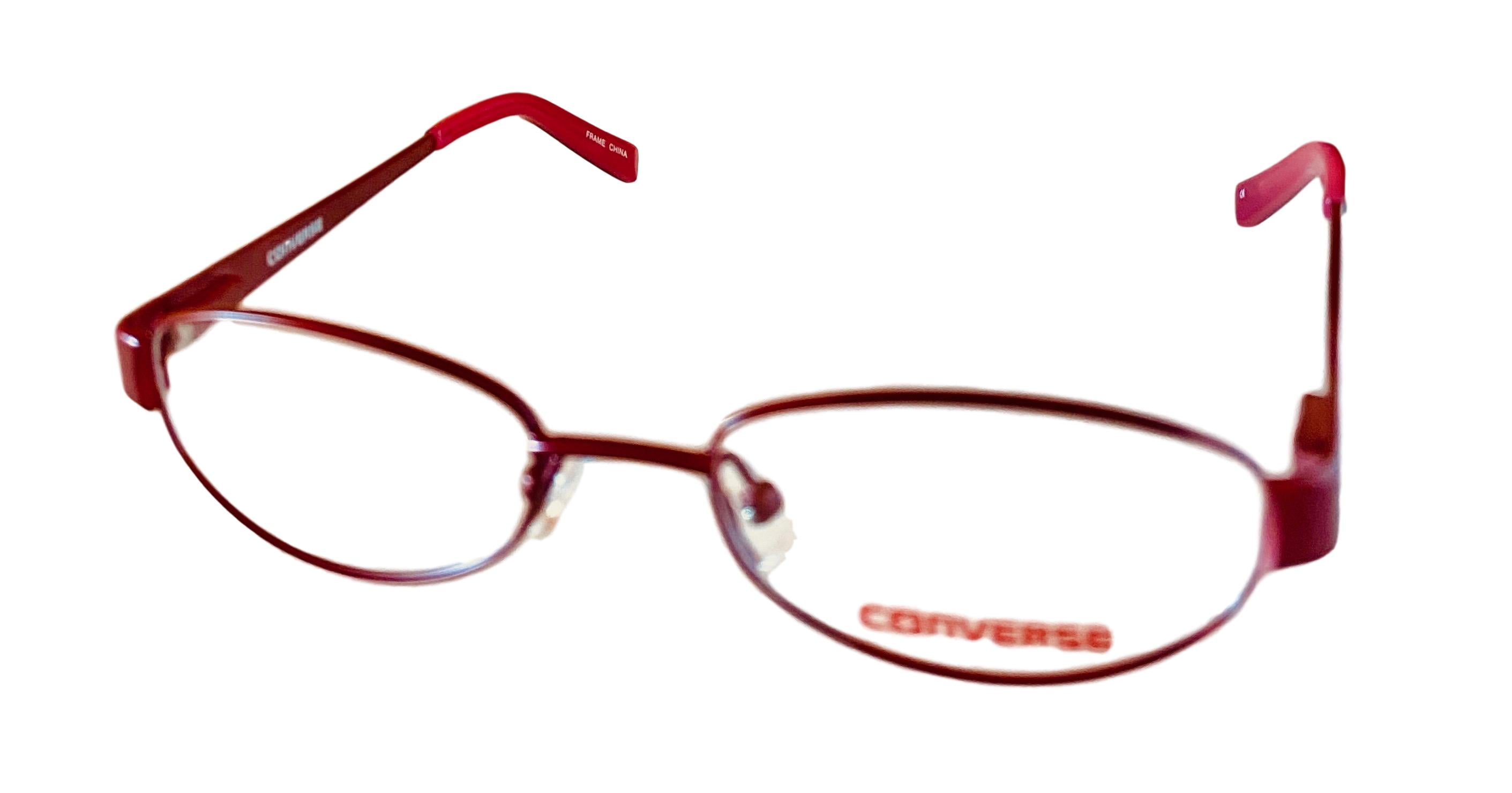 Converse Womens Red Oval Metal Purr I Eyewear Frame. 49mm - Walmart.com