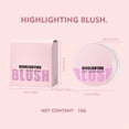 2 Pack Warm Powder Blusher Transparent Color Changing Gel High Gloss ...
