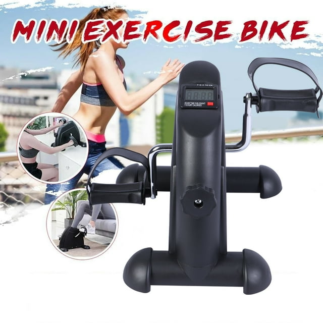 Homemart Under Desk Bike Pedal Exerciser - Portable Mini Trainer Bikes ...