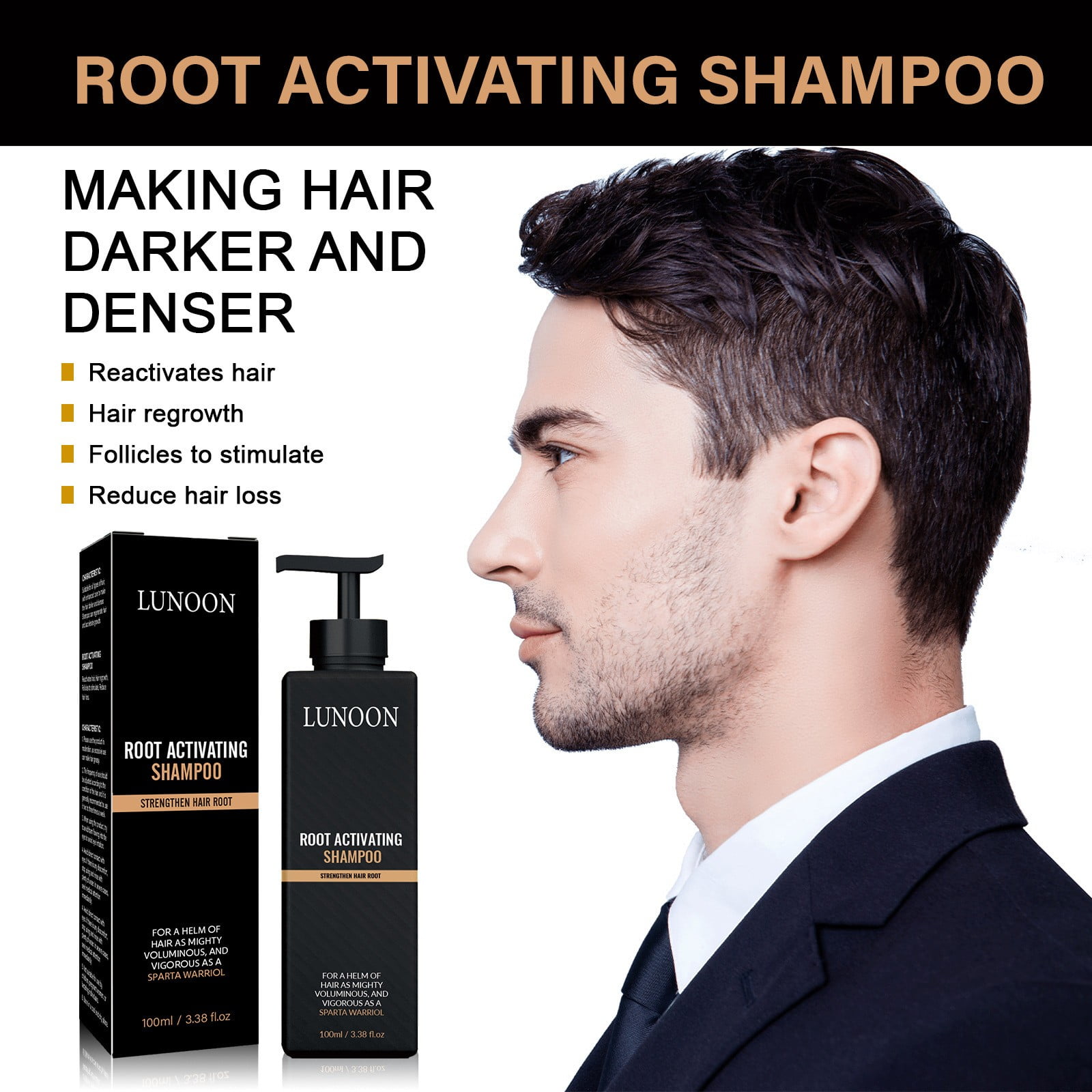 Click here for 11 3 Pcs Root Activator Shampoo  Hair Thickening S... prices