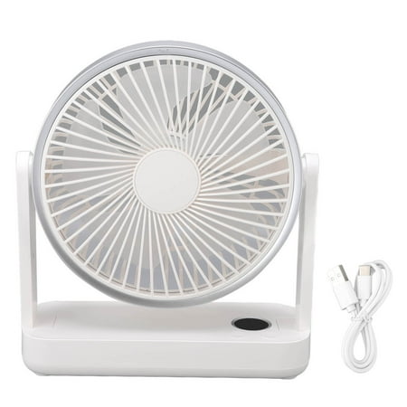 Small Desk Fans,USB Small Desk Fans Desk Fans Rechargeable Desk Fan ...