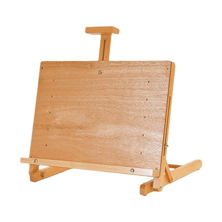 Desk Table Easel Table Wood Easel with Strong Support A3 Painting Easel ...