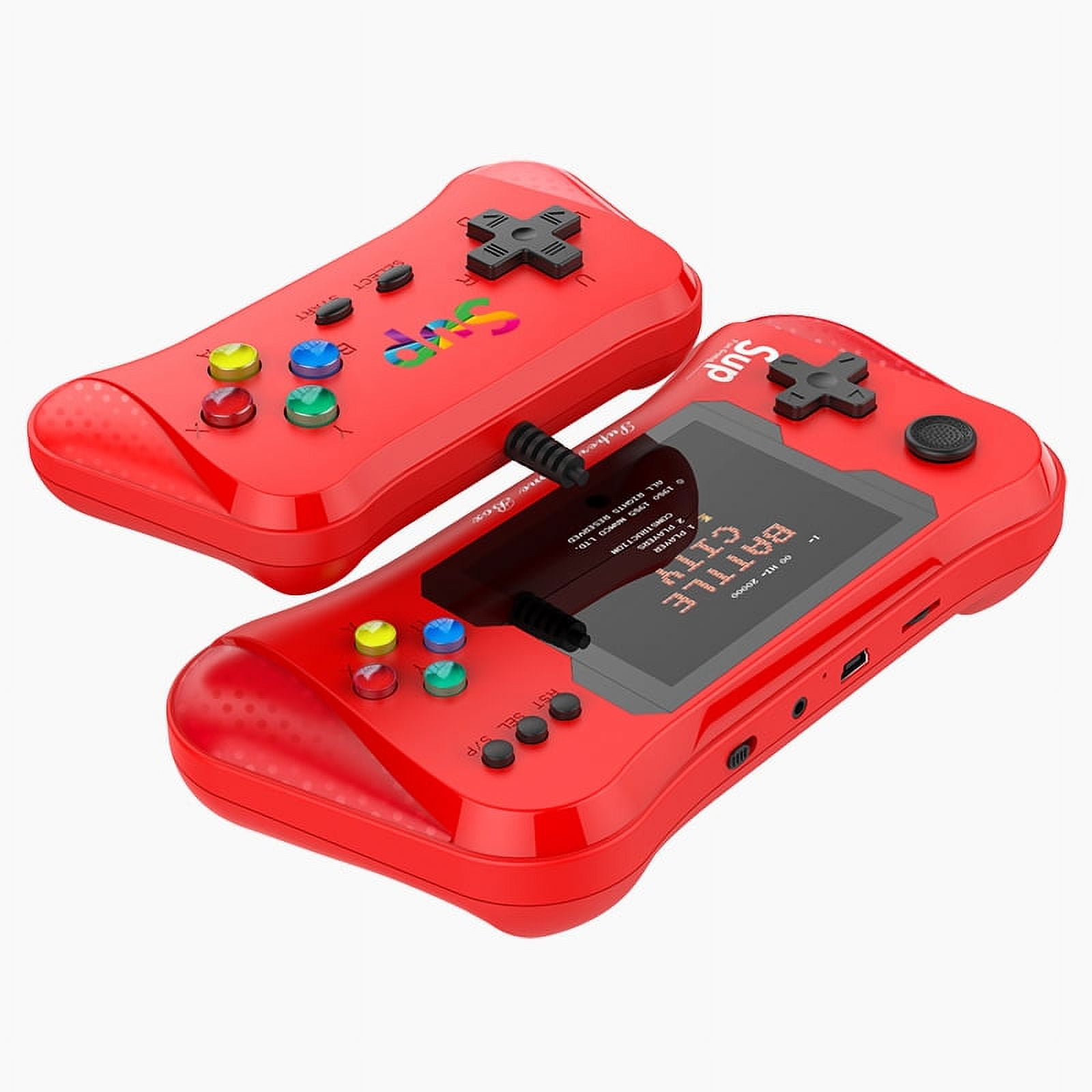 Consola de Juegos Portátil MSDFD X7M Retro Doble Pantalla 3,5 Pulgadas ...