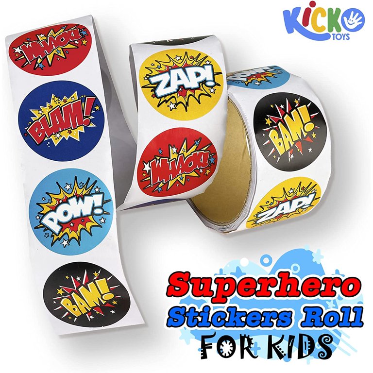Superhero Word Cutouts