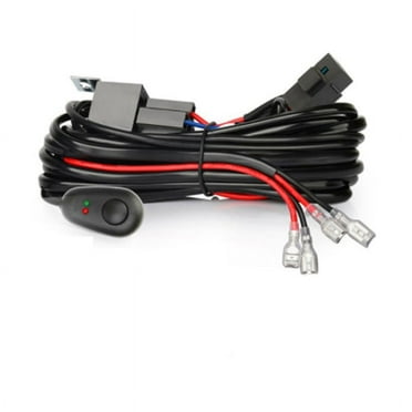 Nilight LED Light Bar Wiring Harness Kit 12V On off Waterproof Switch ...