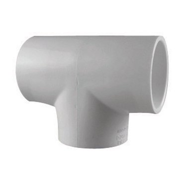 Charlotte Pipe Schedule 40 4 in. Hub x 4 in. Dia. Hub PVC Sanitary Tee - Walmart.com