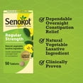 Senokot Regular Strength Tablets Natural Vegetable Laxative Ingredient ...
