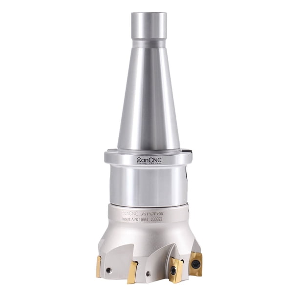 Accusize 3" 90° Square Shoulder Indexable Face Mill with an NMTB40 Face ...