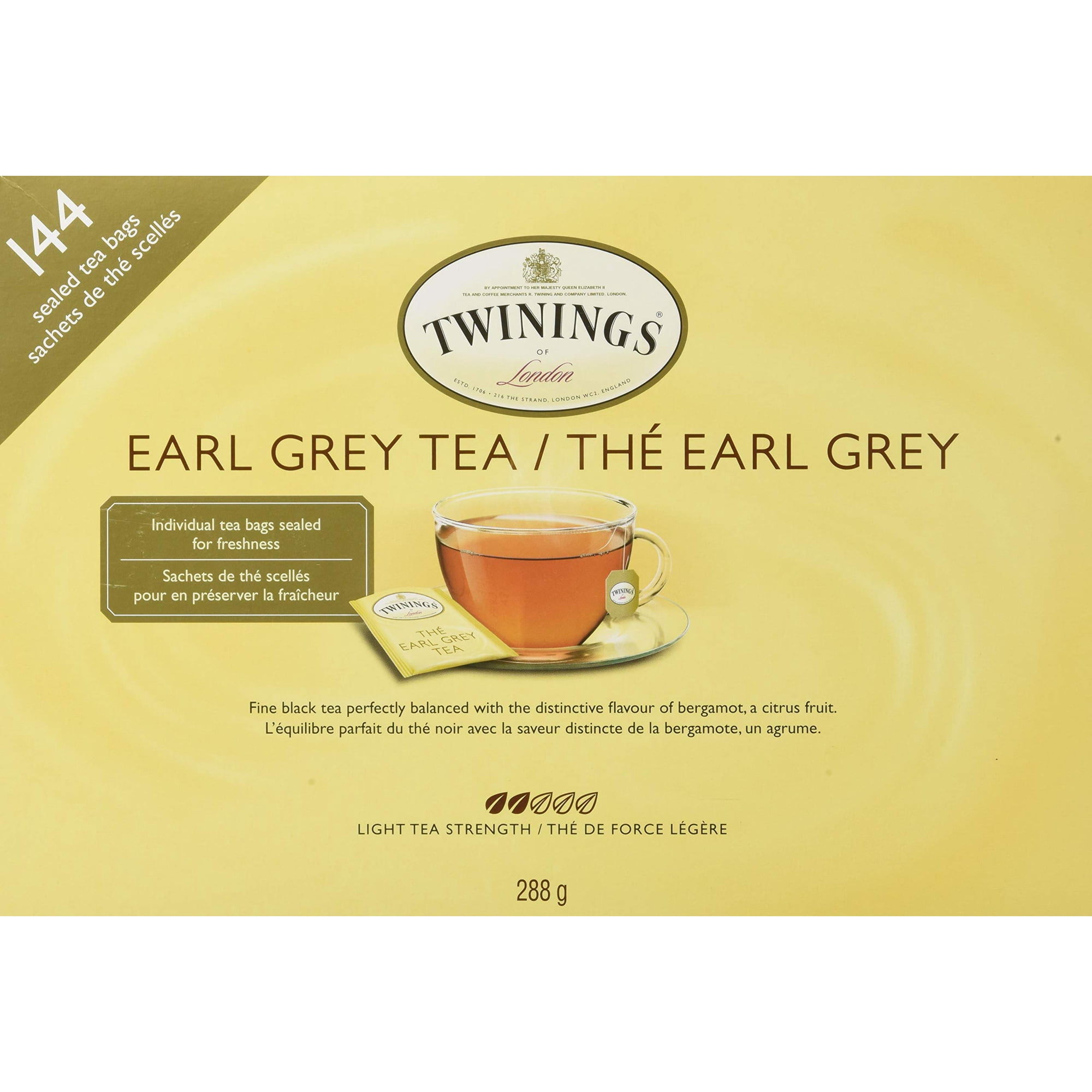 Click here for Twinings Earl Grey Sealed Tea Bags 144 Count 288 G... prices