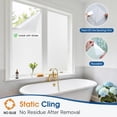 Frosted Glass Window Film with Tools UV Blocking Film for Glass ...