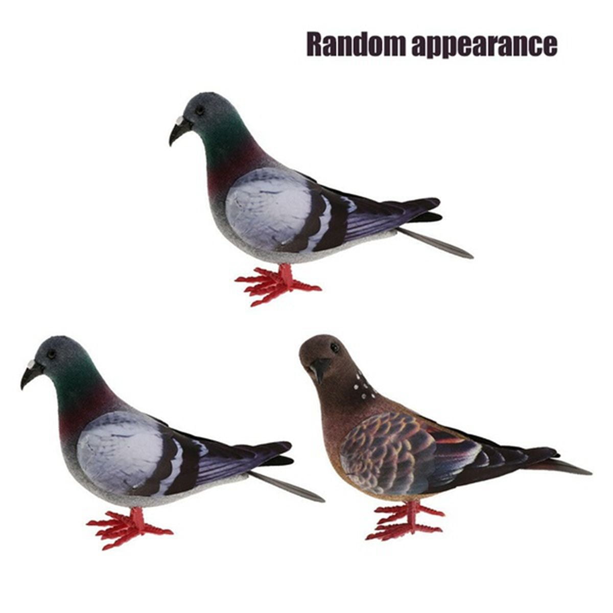 Room Foam Simulation Feathers Office Garden Ornaments Artificial Birds ...