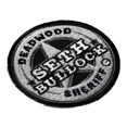Deadwood Sheriff Seth Bullock Badge Patch, South Dakota Patches ...