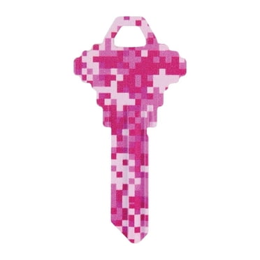 Hillman 5933791 RealTree Pink House & Office Universal Key Blank for ...