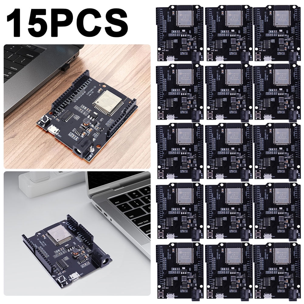Placa Desarrollo ESP32 Compatible Con Dientes 4MB Flash CH340 Módulo ...