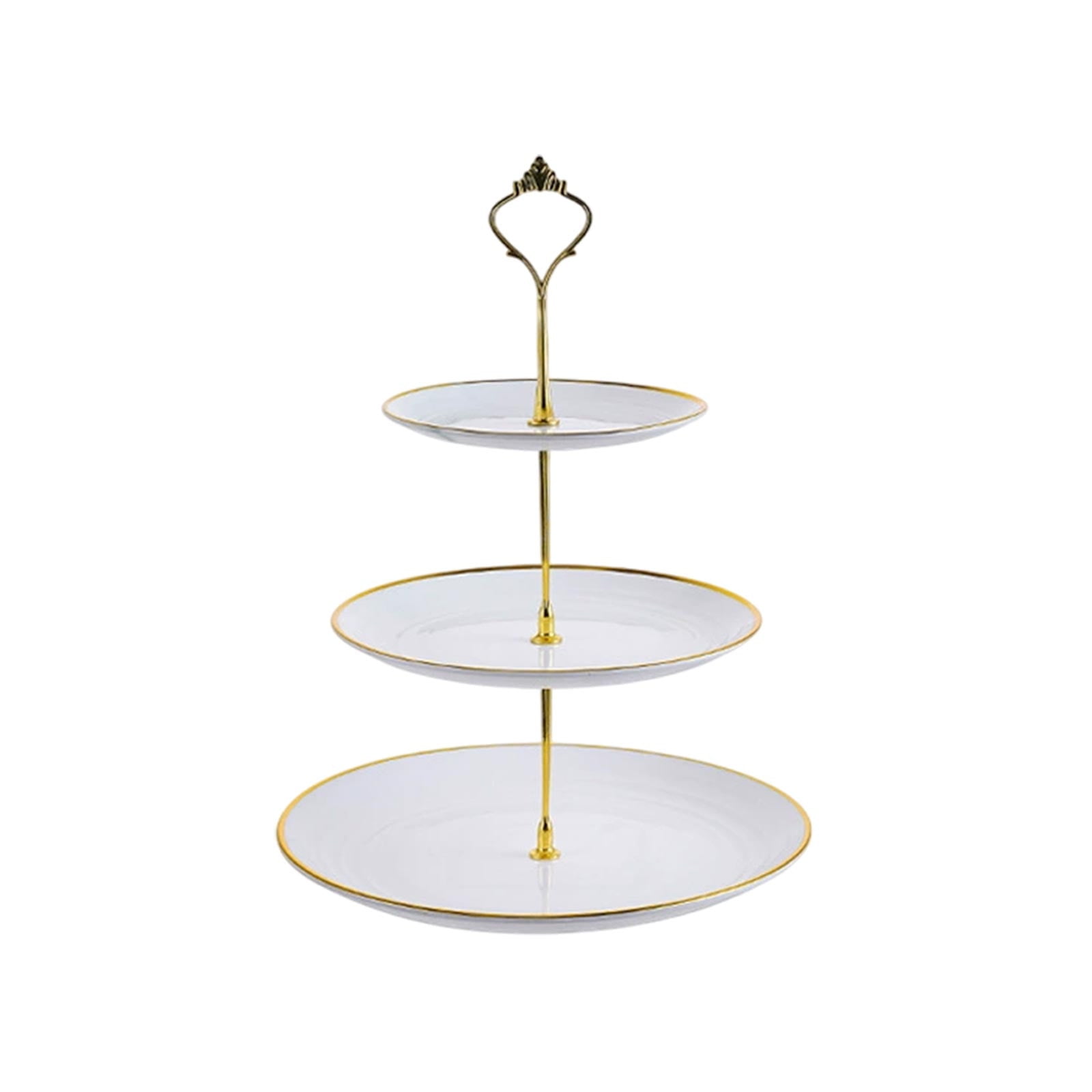 Click here for Tuosodrolic White European Style Dessert Stand 3 T... prices