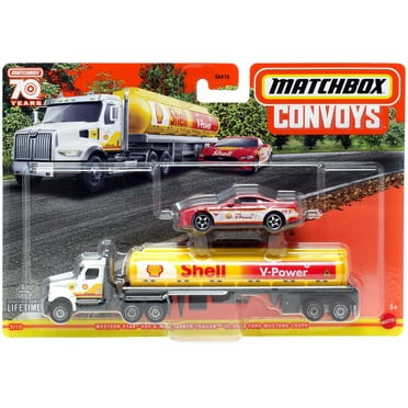 Matchbox Convoys Metal Vehicle - WESTERN STAR 49X & SHELL TANKER ...