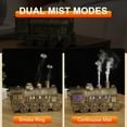 Vintage Steam Train Essential Oil Diffuser, 300ml Train Diffusers with ...