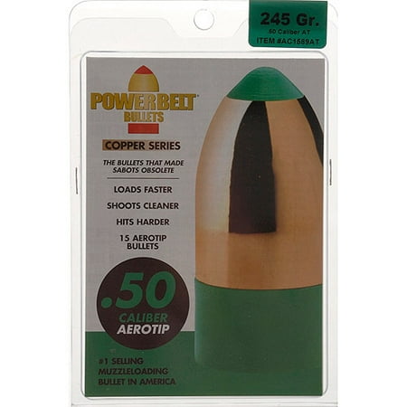 UPC 043125125890 - Blackpowder Products Powerbelt Bullets .50 Cal 245 ...