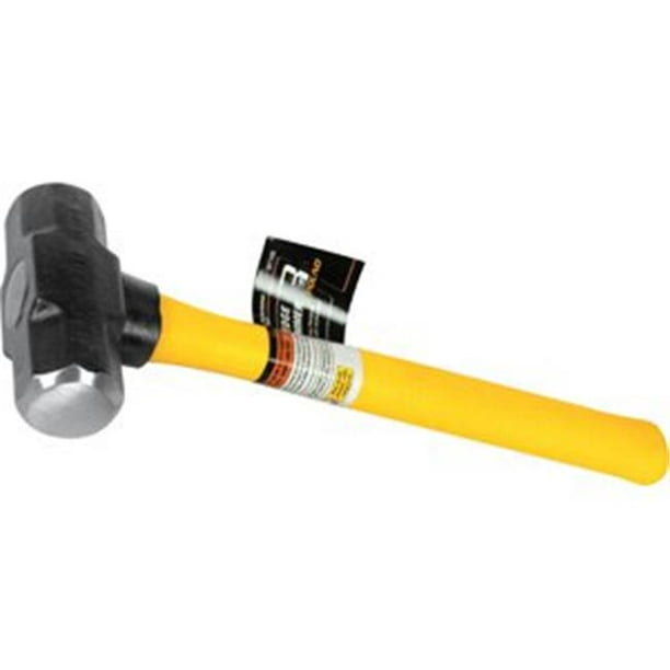 3lb Sledge Hammer 14.8 in. Anti Shock Fiberglass Handle - Walmart.com ...