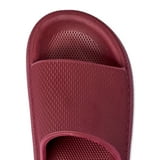 No Boundaries Women's Comfort Slide Sandals - Walmart.com