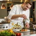 Bees Dwarfs Kitchen Restaurant Half Waist Apron, Yellow Sunflowers ...