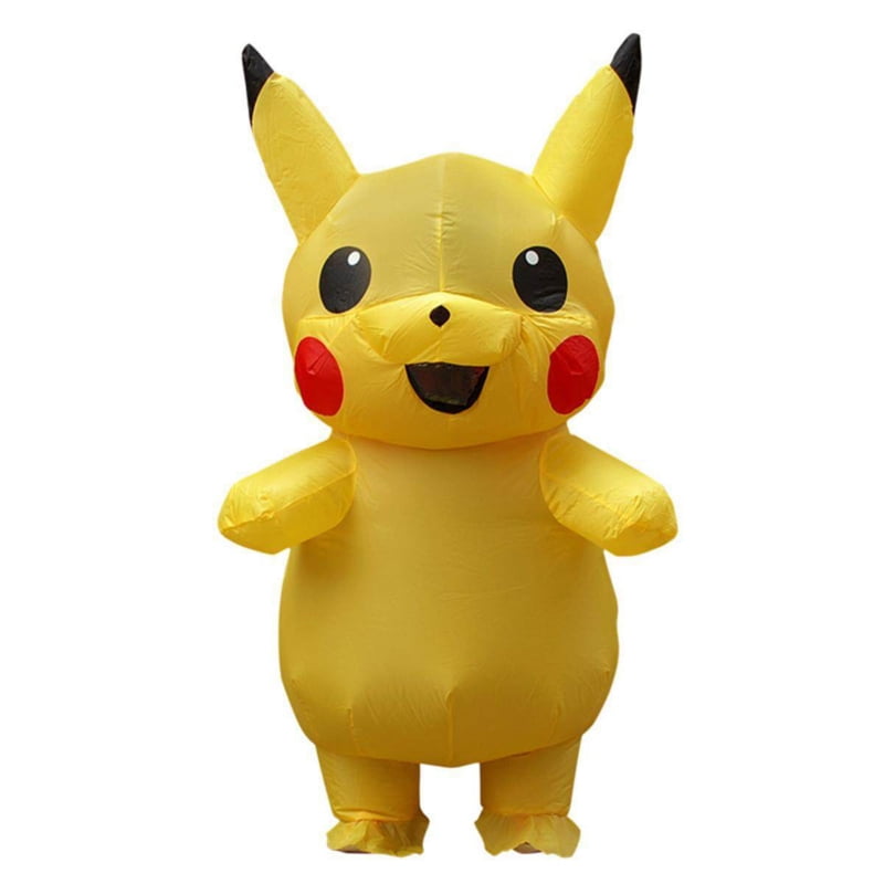 Disfraz inflable de Pikachu divertido para fiestas y cosplay para ...