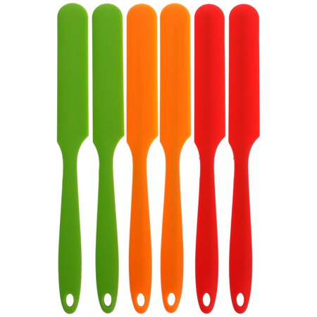 AMERTEER Spatula Scraper Spatulas Spreader Cream Cake Silicone Jar ...