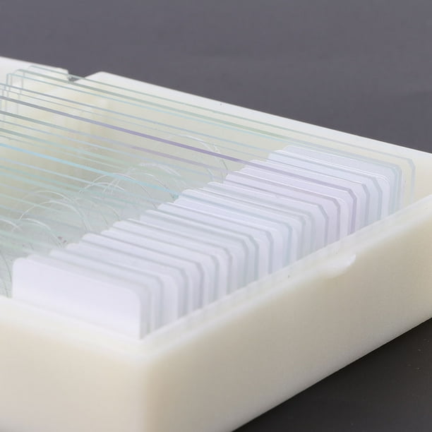 Portaobjetos para microscopio Akozon 20 piezas Frotis de ...