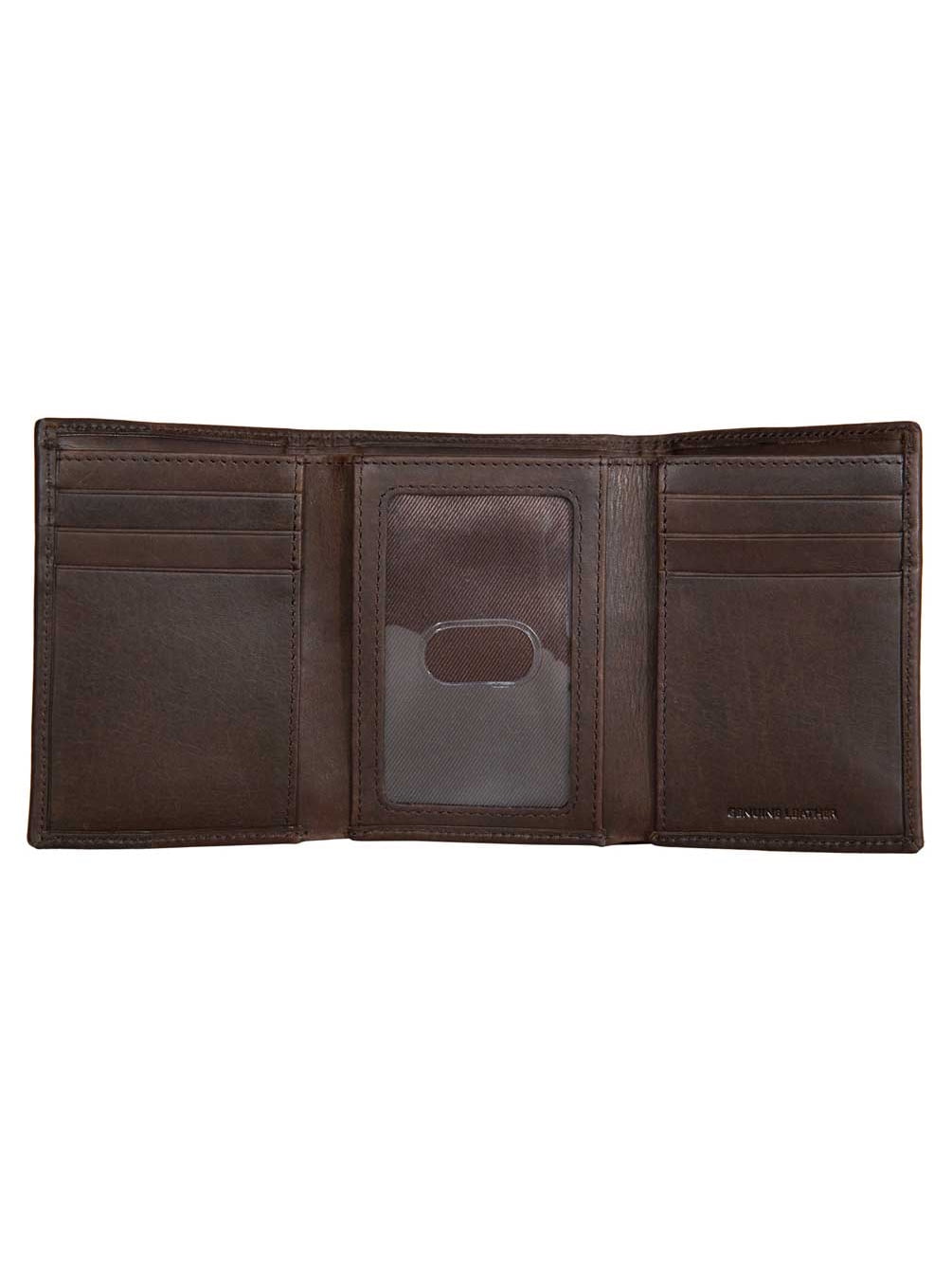 Buy Harley-Davidson Men's H-D Signature Tri-Fold Genuine Leather RFID ...