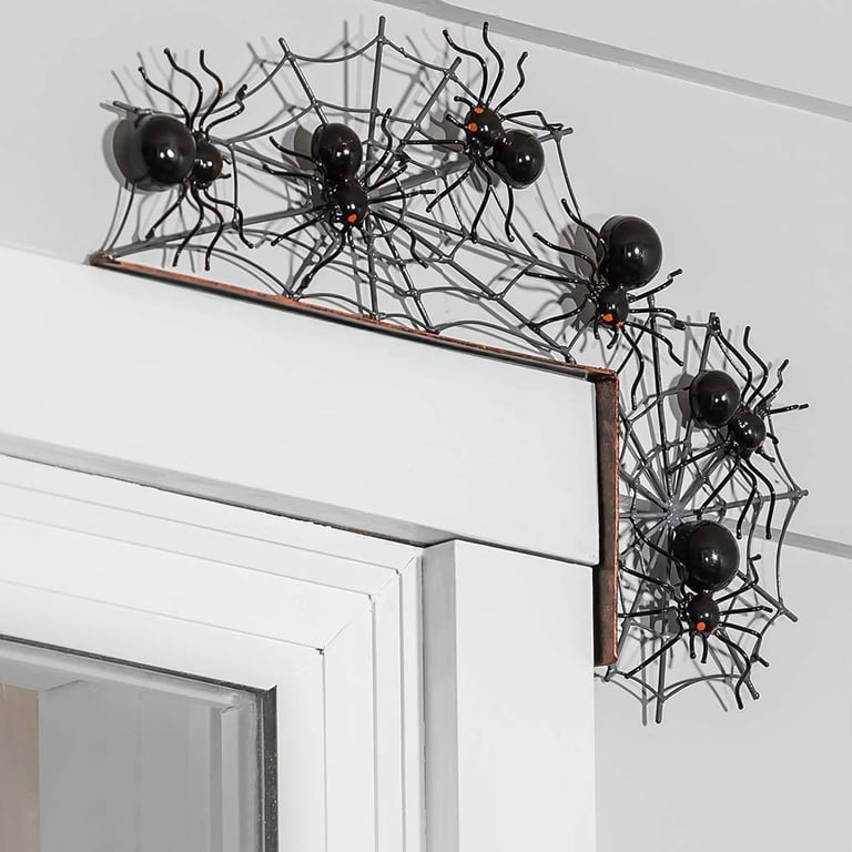 Spider Web Corner Black