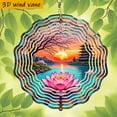 HELLOYOUNG Wind Chimes Outdoor, Lotus Lake Wind Spinner Garden Decor ...