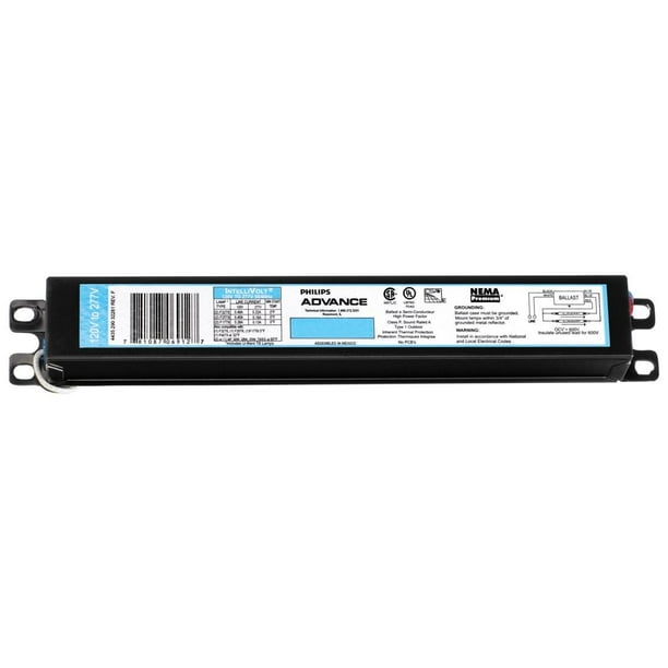 Balasto PHILIPS ICN-4P32-SC ADVANCE ICN4P32N 4 lámparas 120V/277V ...