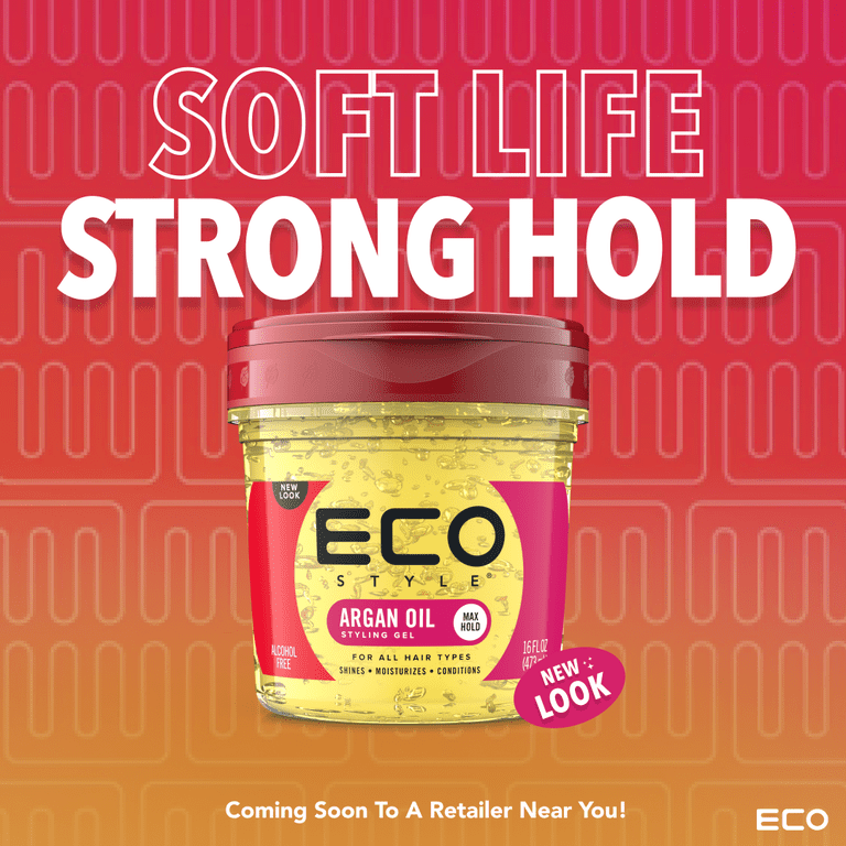 Eco Styler Logo Eco Style Argan Oil Styling Gel Kopen? Haarpro.nl