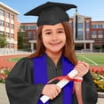Unisex Graduation Stole for Kids Ceremonial Sash Pure Color Satin ...
