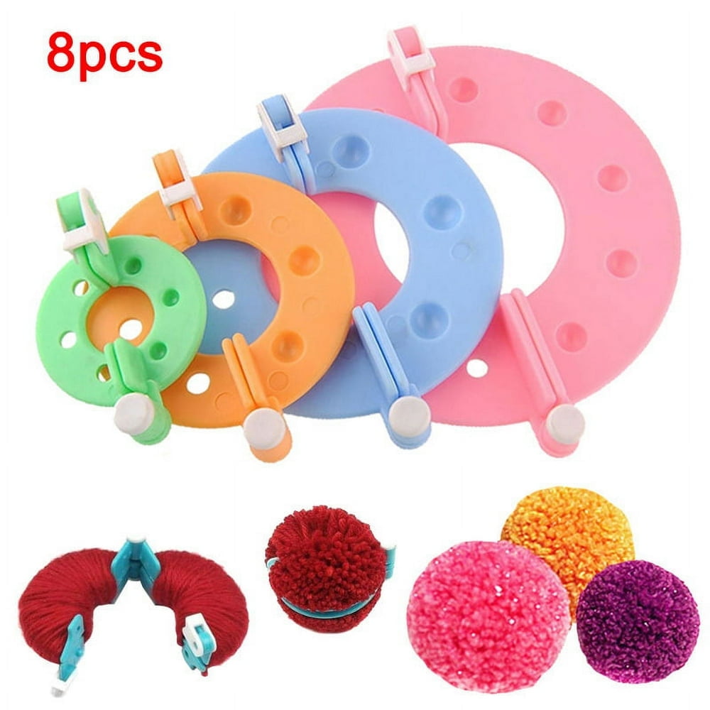 Click here for Pengxiang 8 Pcs Pompom Maker Kit Knitting Crafts D... prices