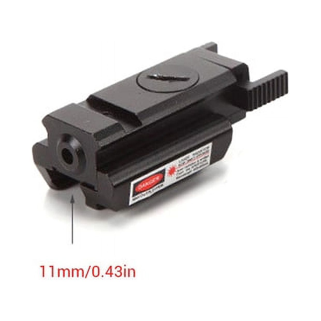 Mini mira láser de punto rojo para Rifle, pistola de aire manual, mira ...