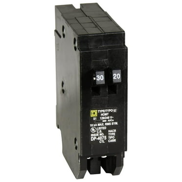 Parallax ITEQ120 Type TB Single Pole 20 Amp Circuit Breaker - Walmart.com