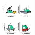 ANXPTIME Vivid Green Frogs Brooch Elegant Lapel Pin For Celebrations Or ...