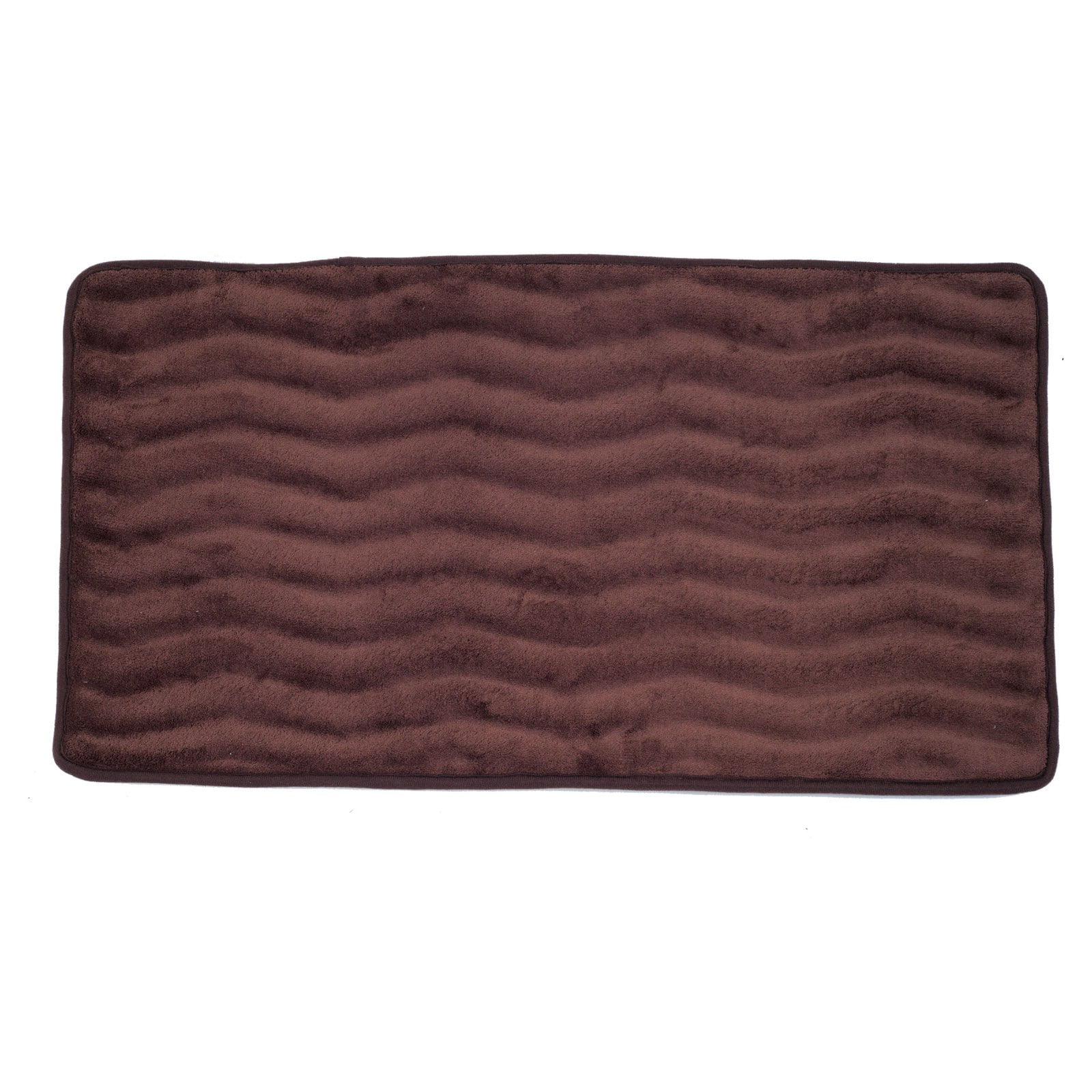 Lavish Home Memory Foam Extra Long Bath Rug Mat - Walmart.com