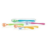 First Essentials NUK Baby Toddler Rest Easy Utensils, Soft Tip Spoons ...