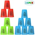 Quick Stack Cups - 12 Pack, Speed Training Game, Christmas Gift ...