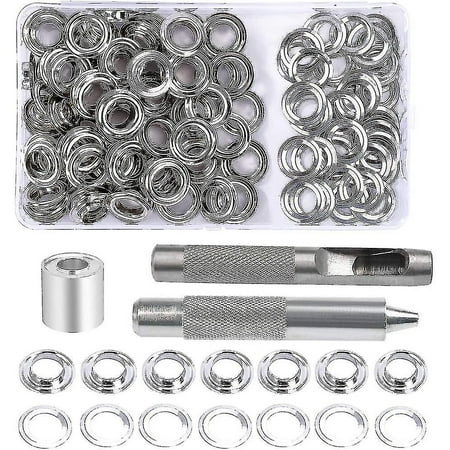 Eyelets Eyelets Kit, 100 Sets 10mm Eyelets Eyelets, Tarp Repair Kit ...